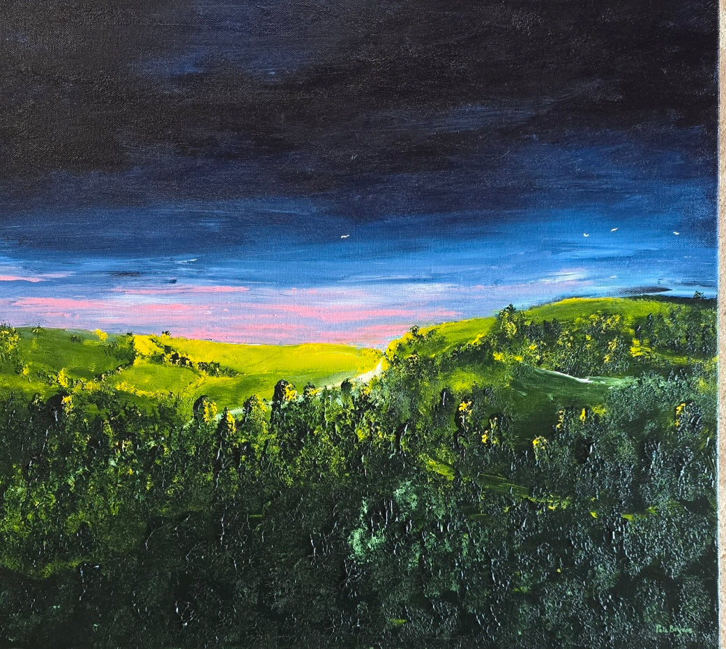 We'll be Back - 50cm x 55cm – Pete Bryden - Artist